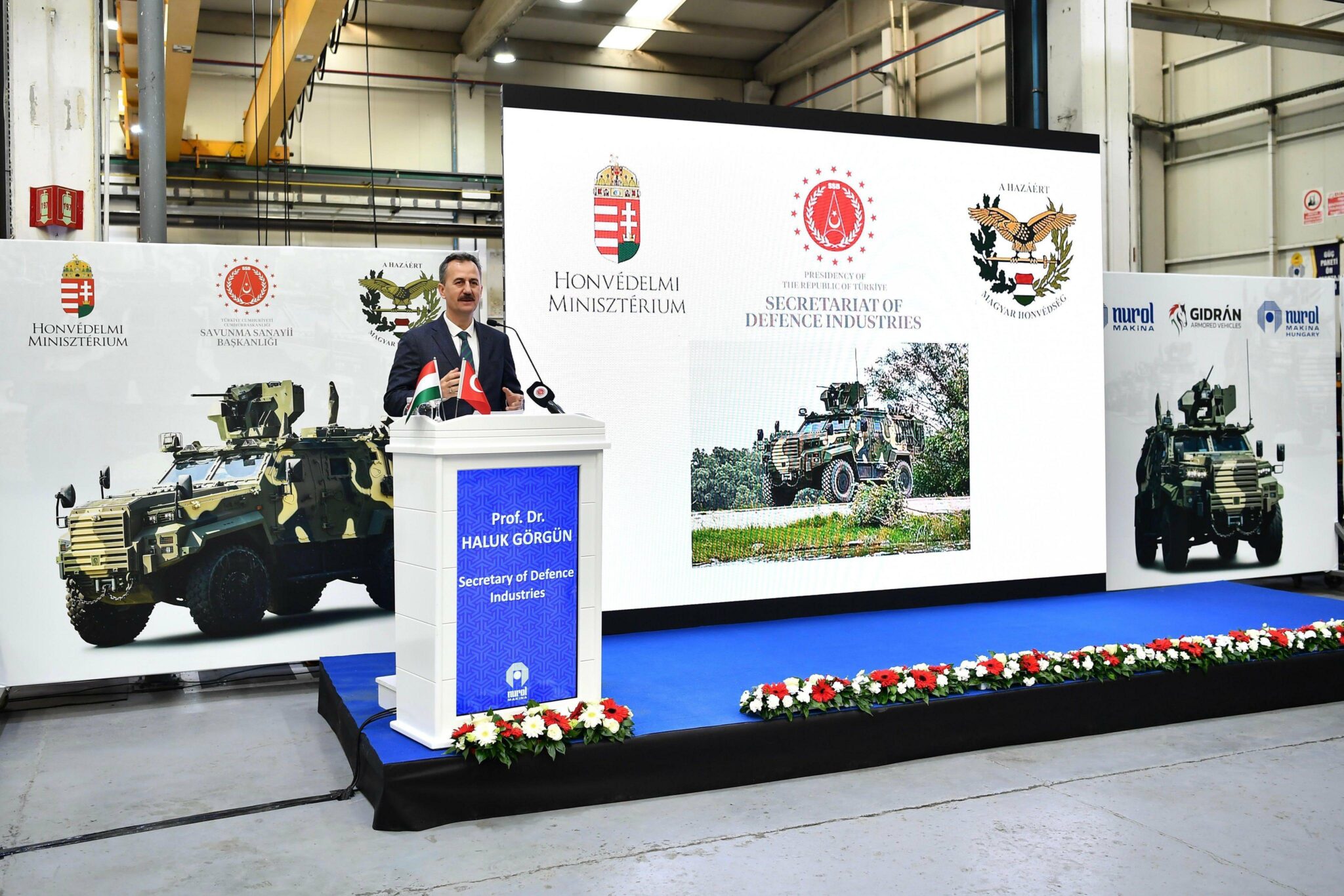 NUROL Makina Macaristan için Ürettiği Yeni Parti Gidran (Ejder Yalçın ...